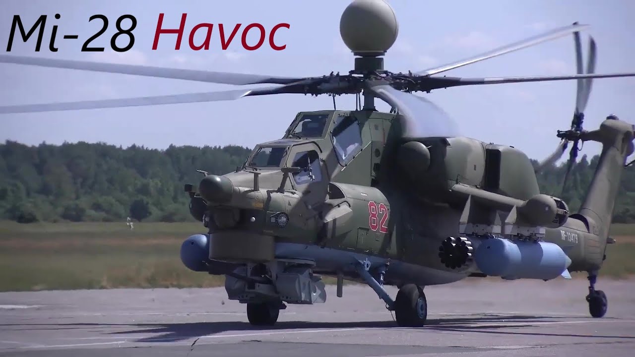 Mi-28 in Action - YouTube