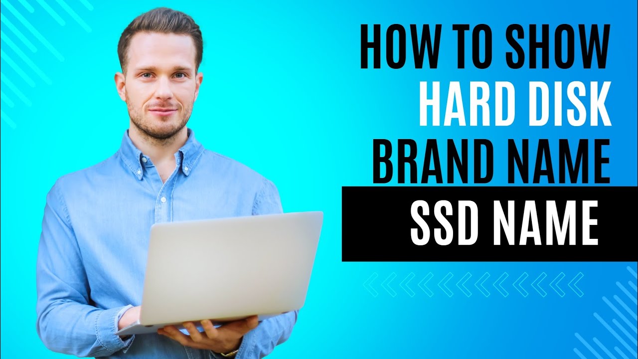 How to show hard disk brand name | Show ssd brand name - YouTube