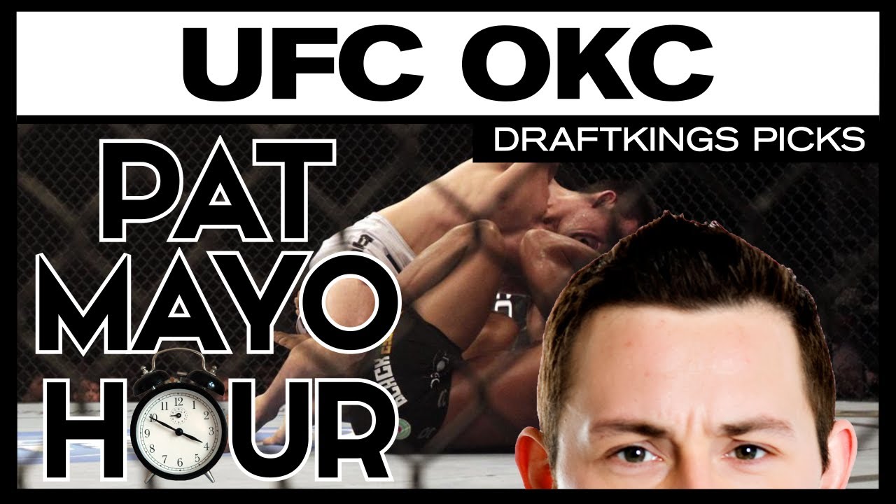 DFS MMA: UFC Fight Night Oklahoma City DraftKings Picks & Preview - YouTube
