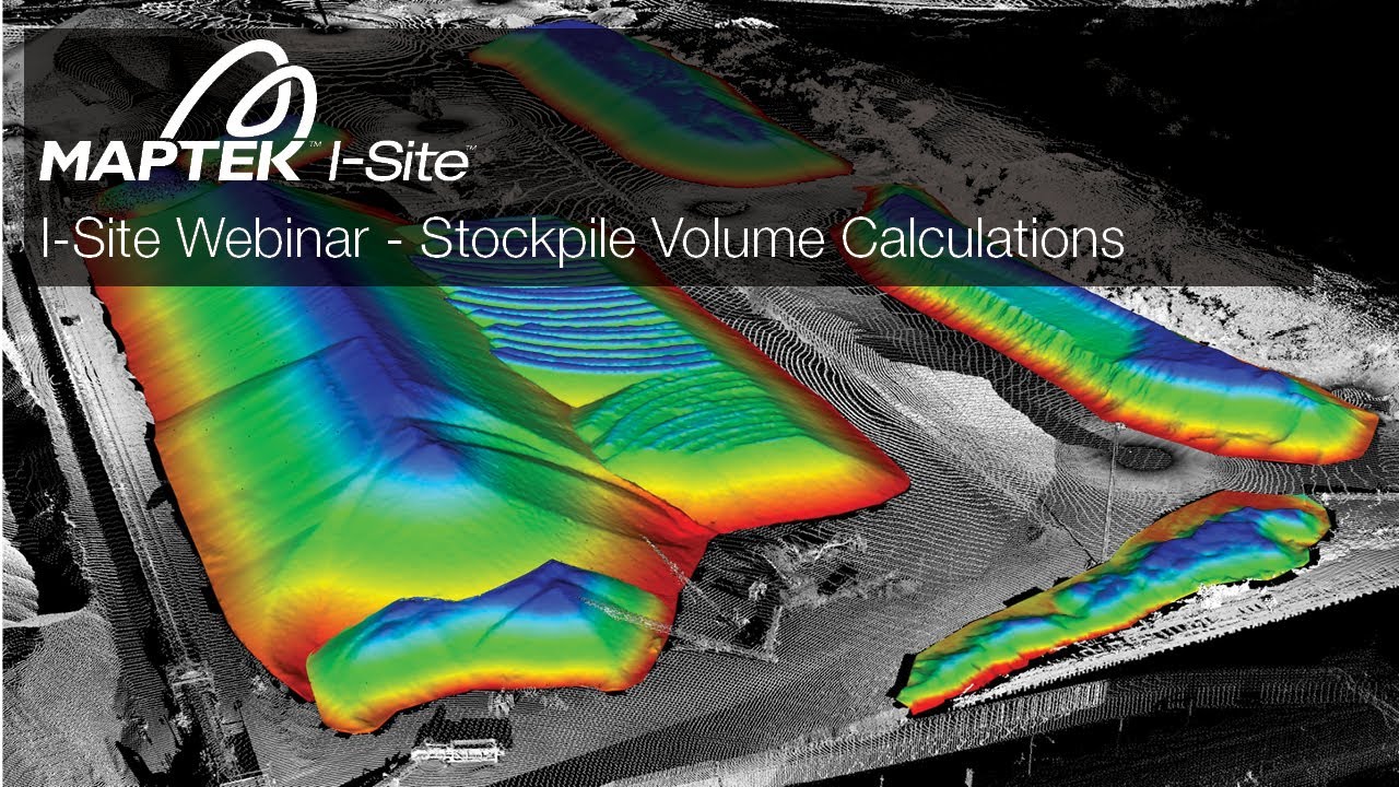 I-Site Webinar - Stockpile Volume Calculations - YouTube