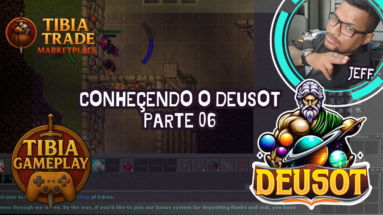 TIBIA DEUSOT - PARTE 06 DO DEUS OT GLOBAL COM TELEPORTE #TIBIA #ot ...