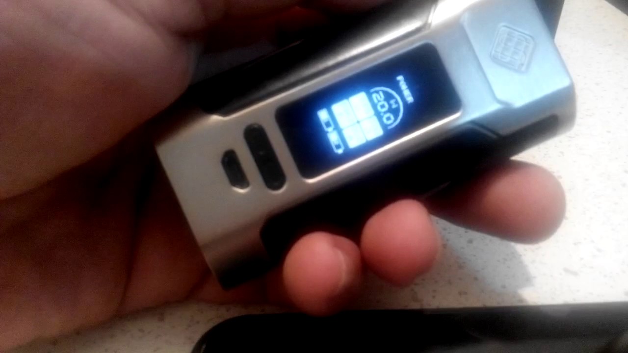 WISMEC PREDATOR 228 Box Mod unboxing - YouTube