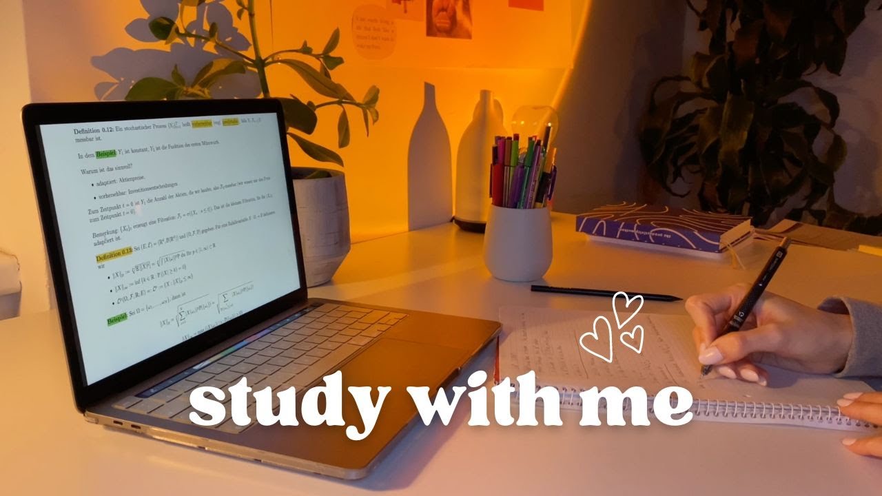 cozy late night study session - YouTube