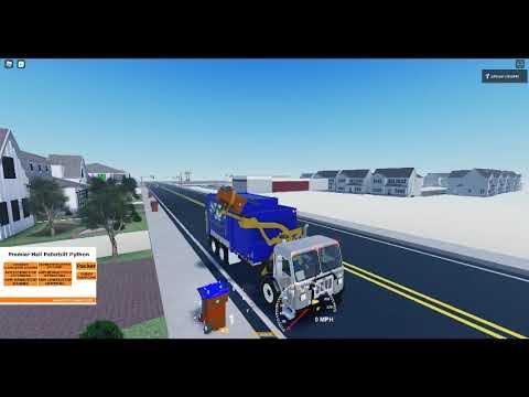 Roblox, Waste connections of AZ Pete 520 python garbage truck! - YouTube