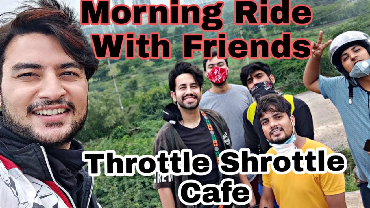 Morning Ride Vlog | Throttle Shrottle Cafe | GFR | Xpulse200 - YouTube