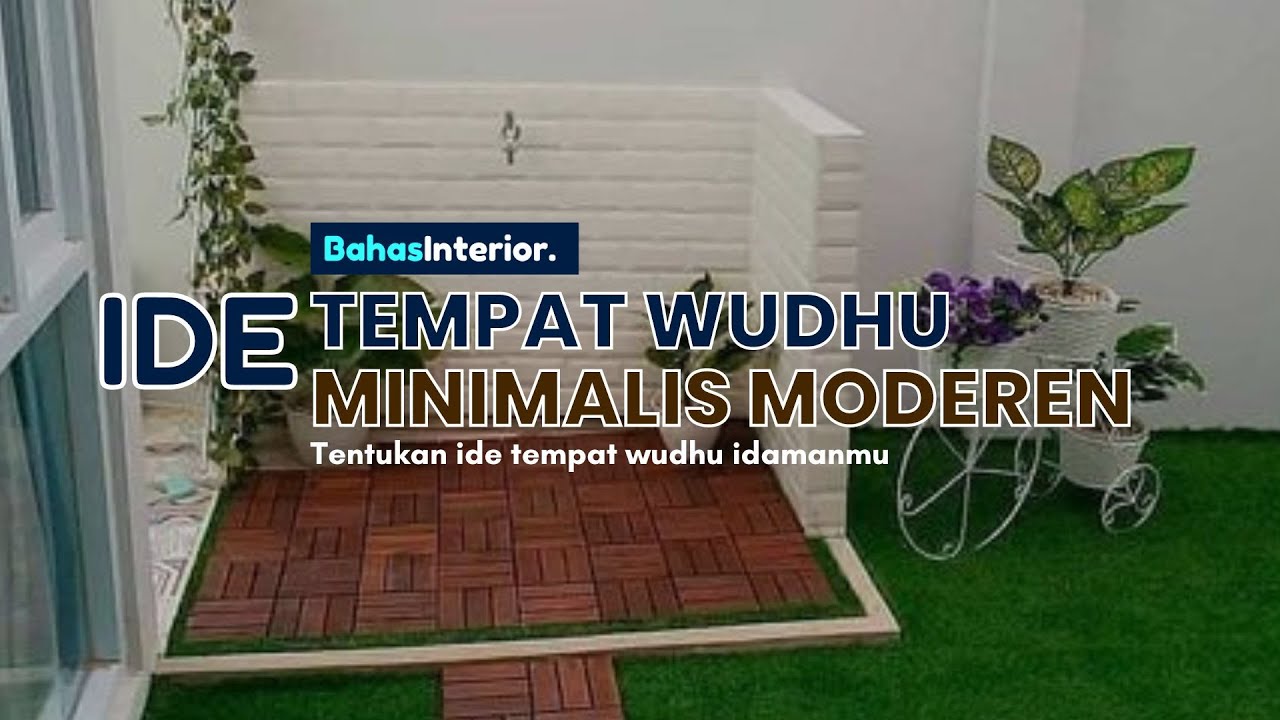 Desain Tempat Wudhu Dalam Rumah Minimalis dan Unik - YouTube