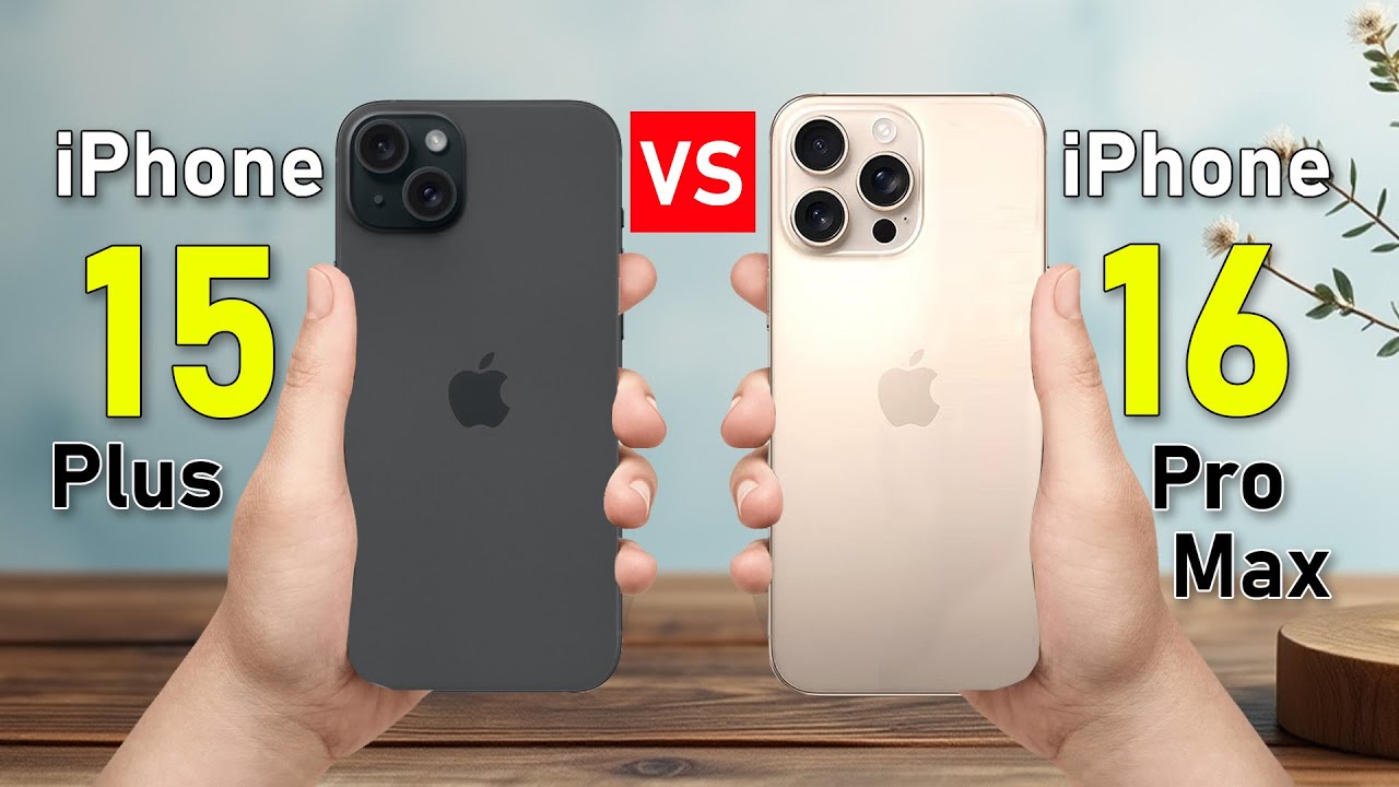 This is amazing! iPhone 15 Plus VS iPhone 16 Pro Max full specification ...