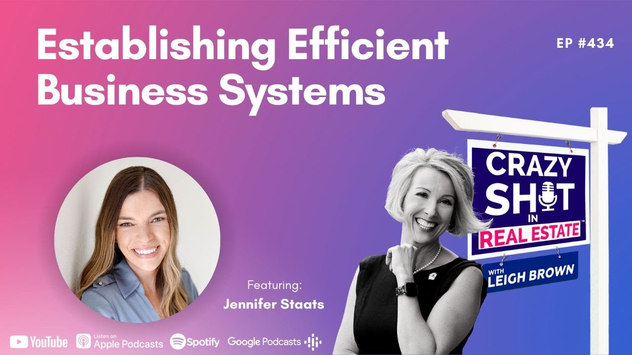Establishing Efficient Business Systems with Jennifer Staats - YouTube
