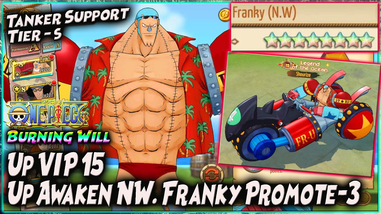 JADI BROKEN!! UP PROMOTE-3 NW. FRANKY "ADA SHIELD AOE" | UP VIP 15 🔥 ...