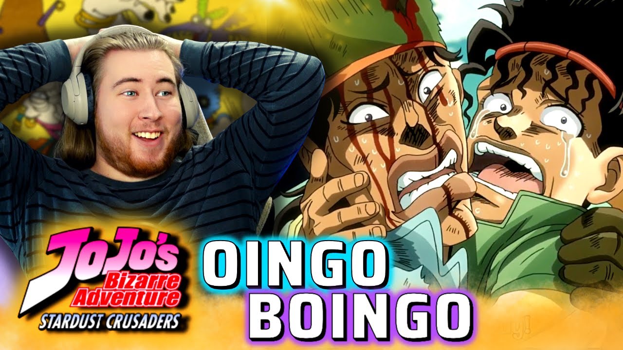 DUMB AND DUMBER… JJBA Part 3 Ep 27 Reaction - YouTube