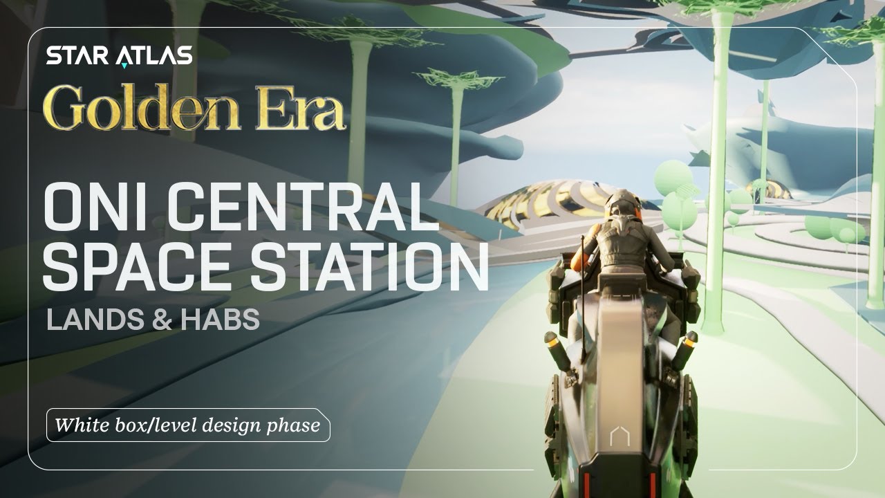 Star Atlas - ONI Central Space Station Fly-through [WIP: White Box ...