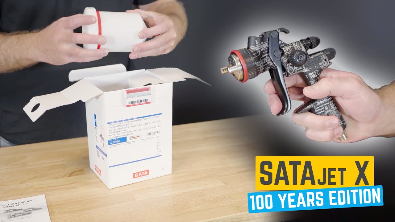 SATAjet 100 B Spray Gun 100 Years Special Edition | Limited SprayGun ...