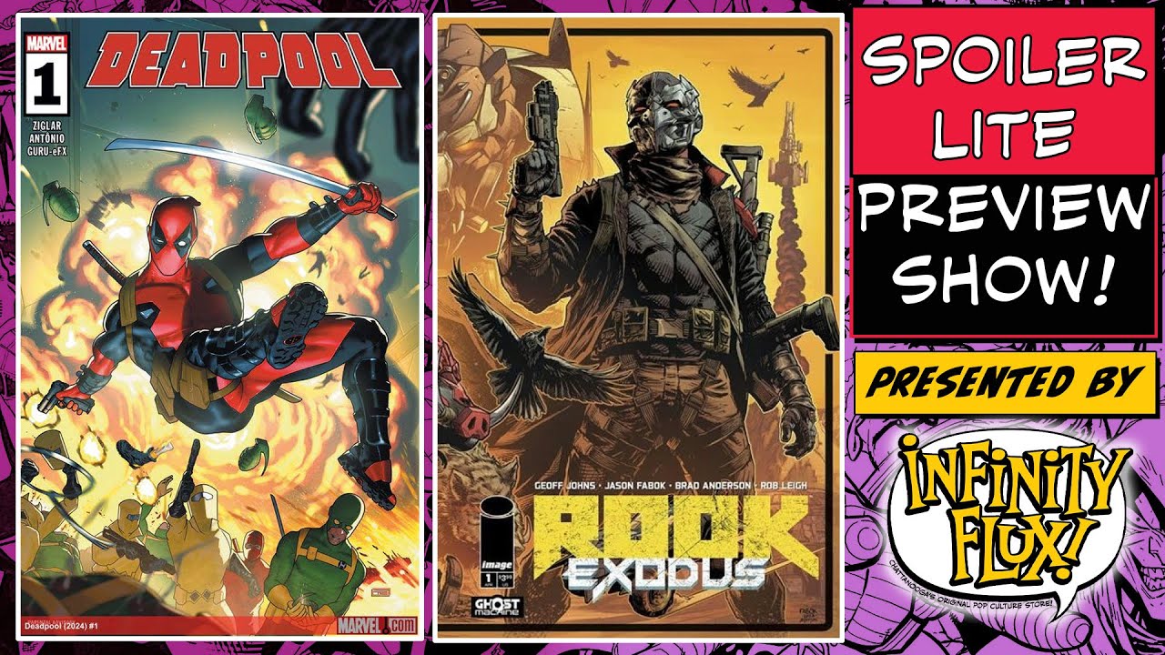 Before Release Weekly Comics Review Rook, Redcoat, Geiger, Deadpool ...