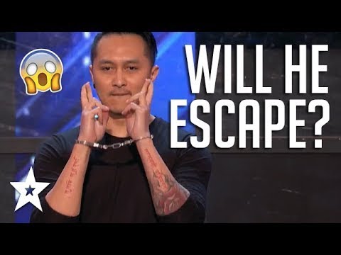 Demian Aditya: Escape Artist Attempts Deadly Performance - America's ...