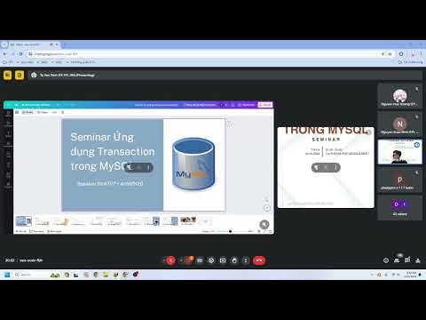 Seminar Transaction trong mysql - YouTube