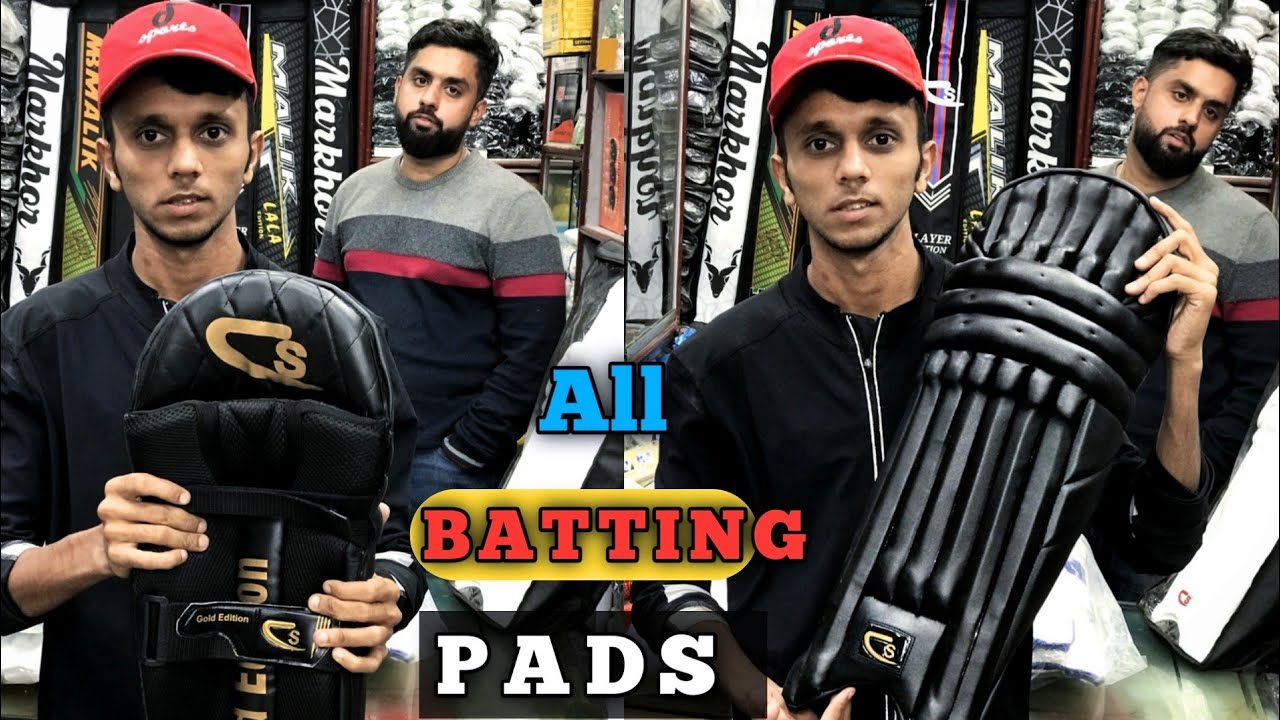 QUALITY BATTING PADS | ALL VERITY OF CRICKET BATS | PROFESSIONAL LEVEL ...