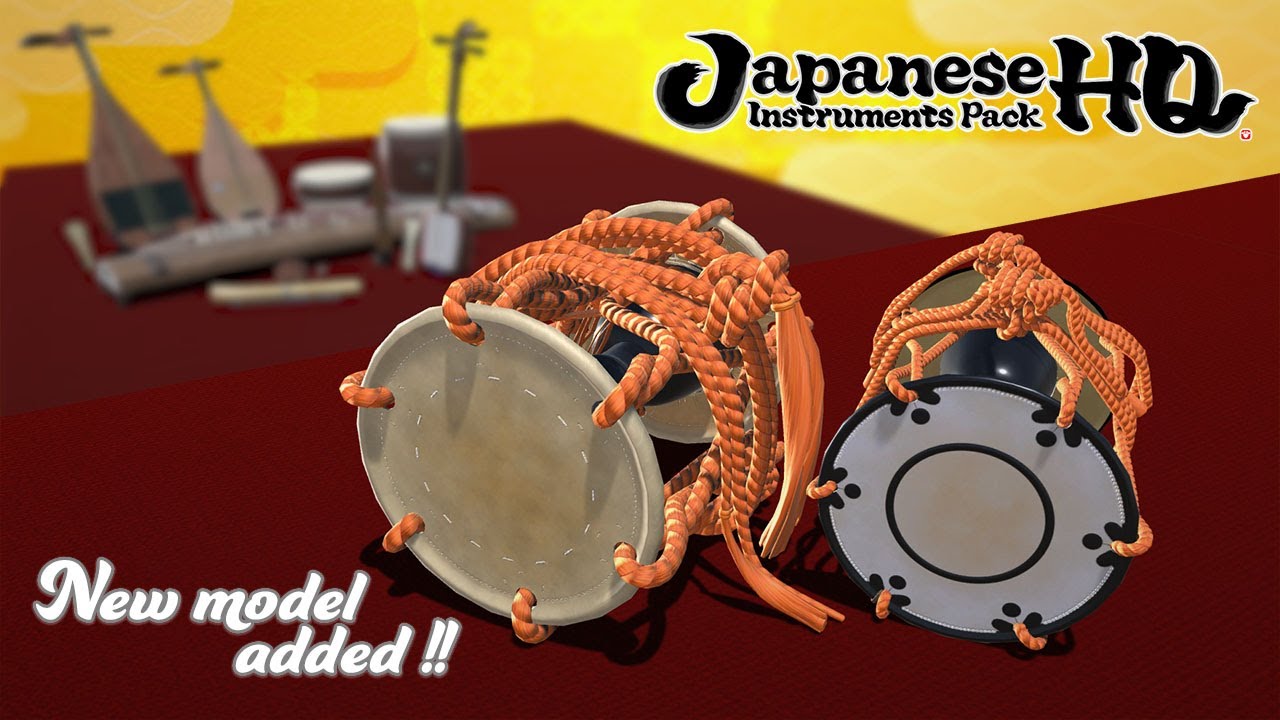 Japanese Instruments Pack HQ v1.1.0 New model added!! - YouTube