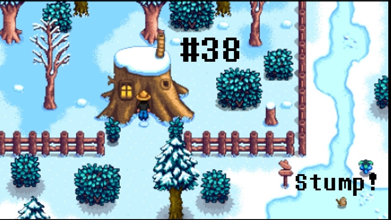 Stump! - Stardew Valley #38 - YouTube