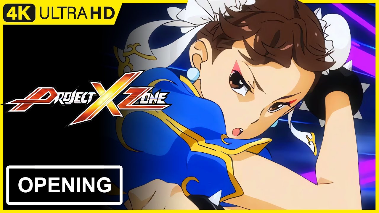 Project X Zone Opening [4K 60FPS Remastered] - YouTube