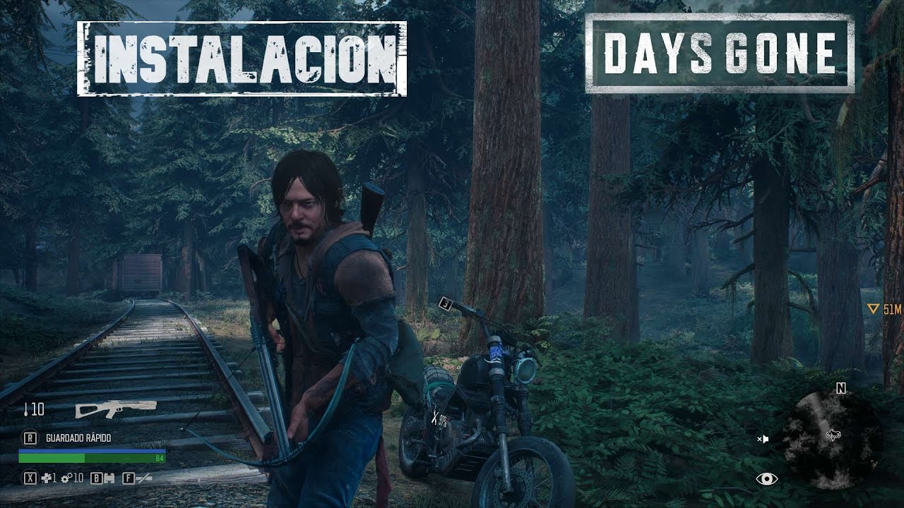 Days gone mod daryl dixon de the walking dead instalacion facil!! - YouTube