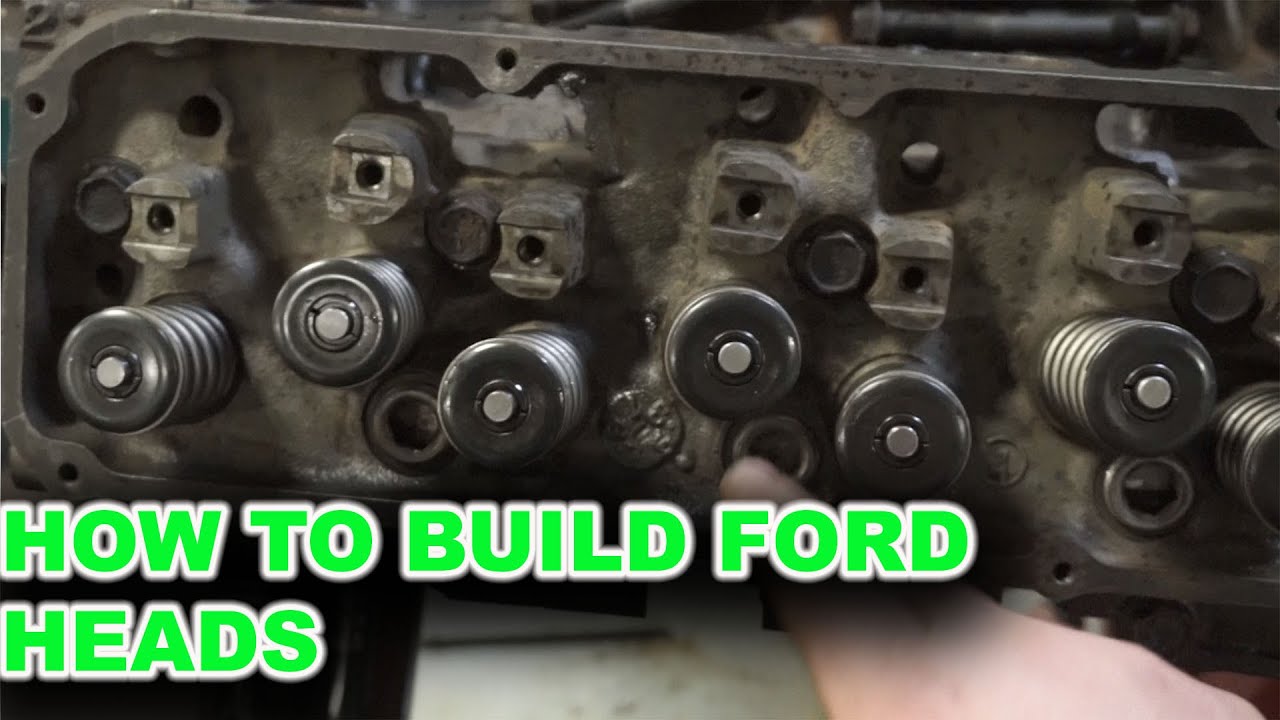 How To Resurface a Ford 400 Heads - YouTube