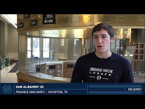 First-Year Journey: Sam Al-Bahish '23 - YouTube