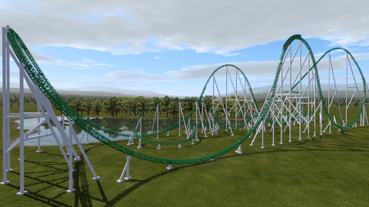 NoLimits 2 - Hypercoaster Intamin - Eijune - YouTube