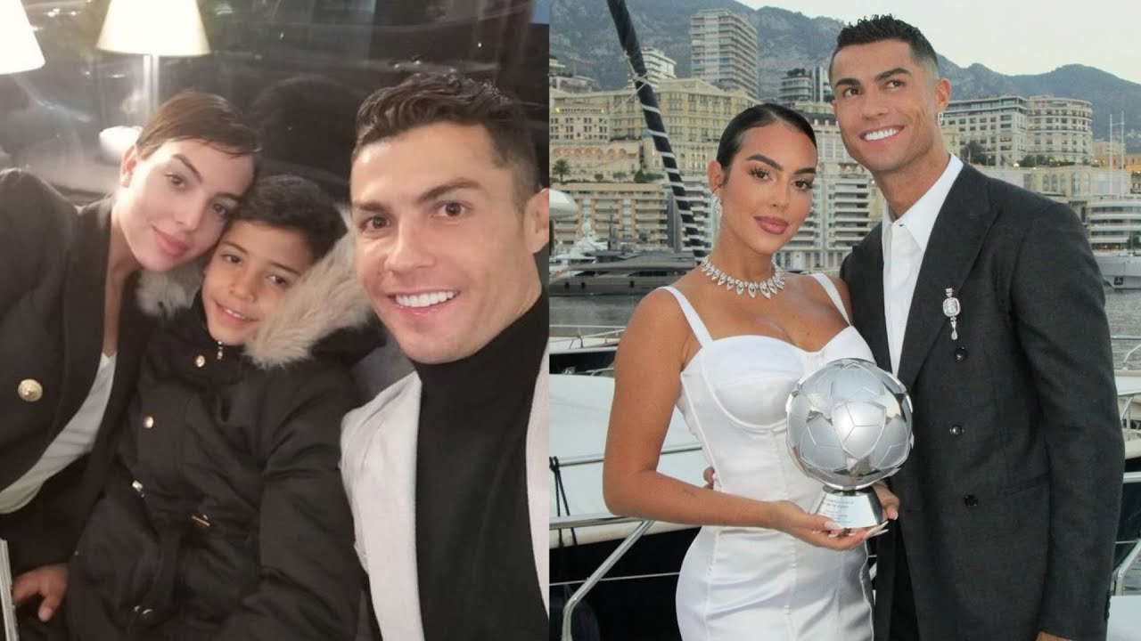 Amazing! The charming moment between Georgina and Cristiano#new # ...