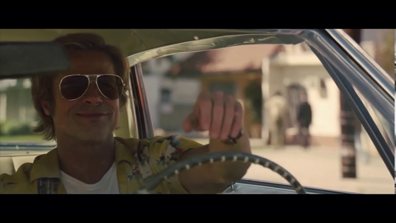 Cliff Booth - Driving Scene/ Pickup Girl - YouTube