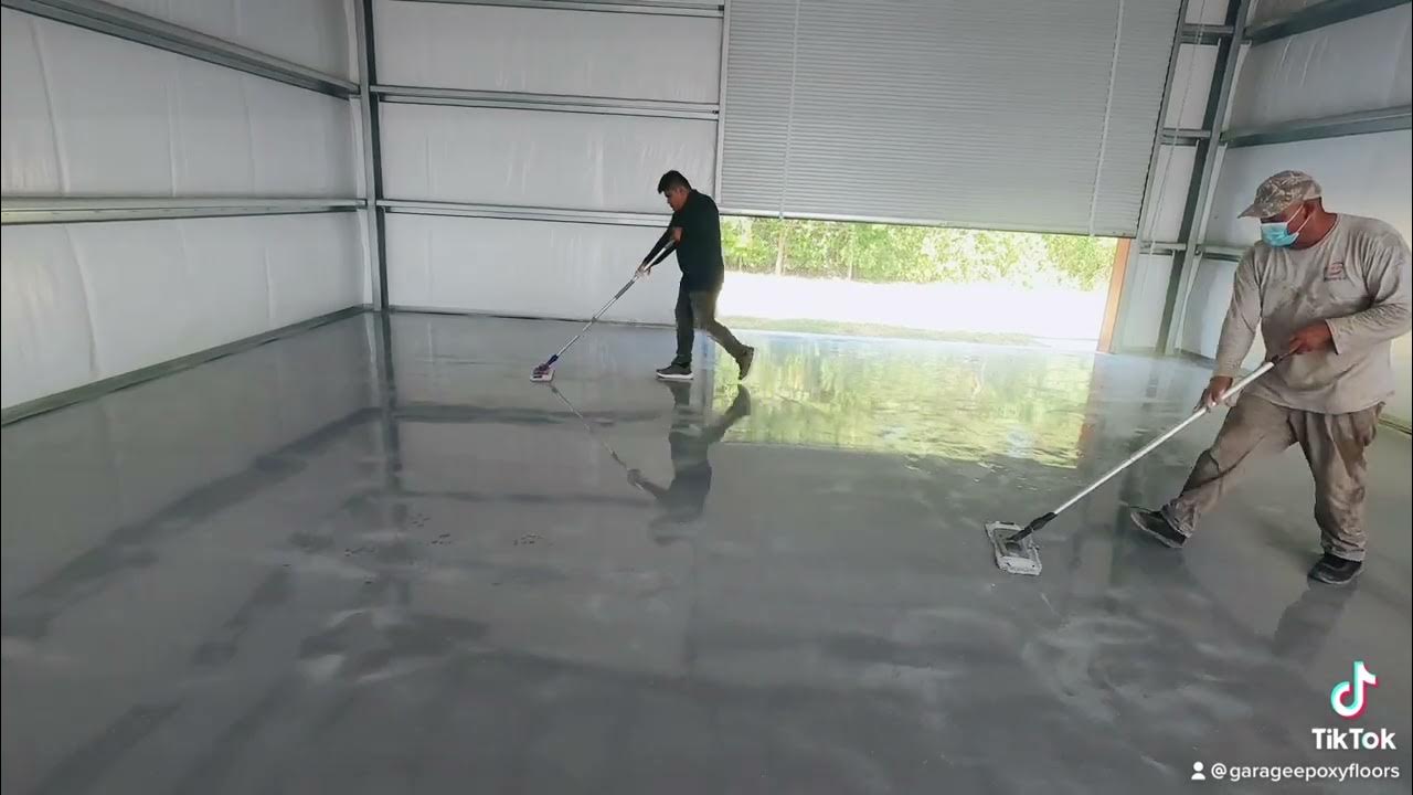 How To Install Epoxy And Repair Concrete - YouTube