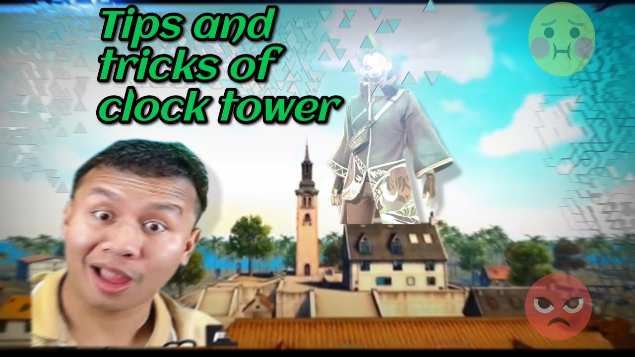 Tips and tricks of clock tower to push your rank 😁||Garena free fire ...