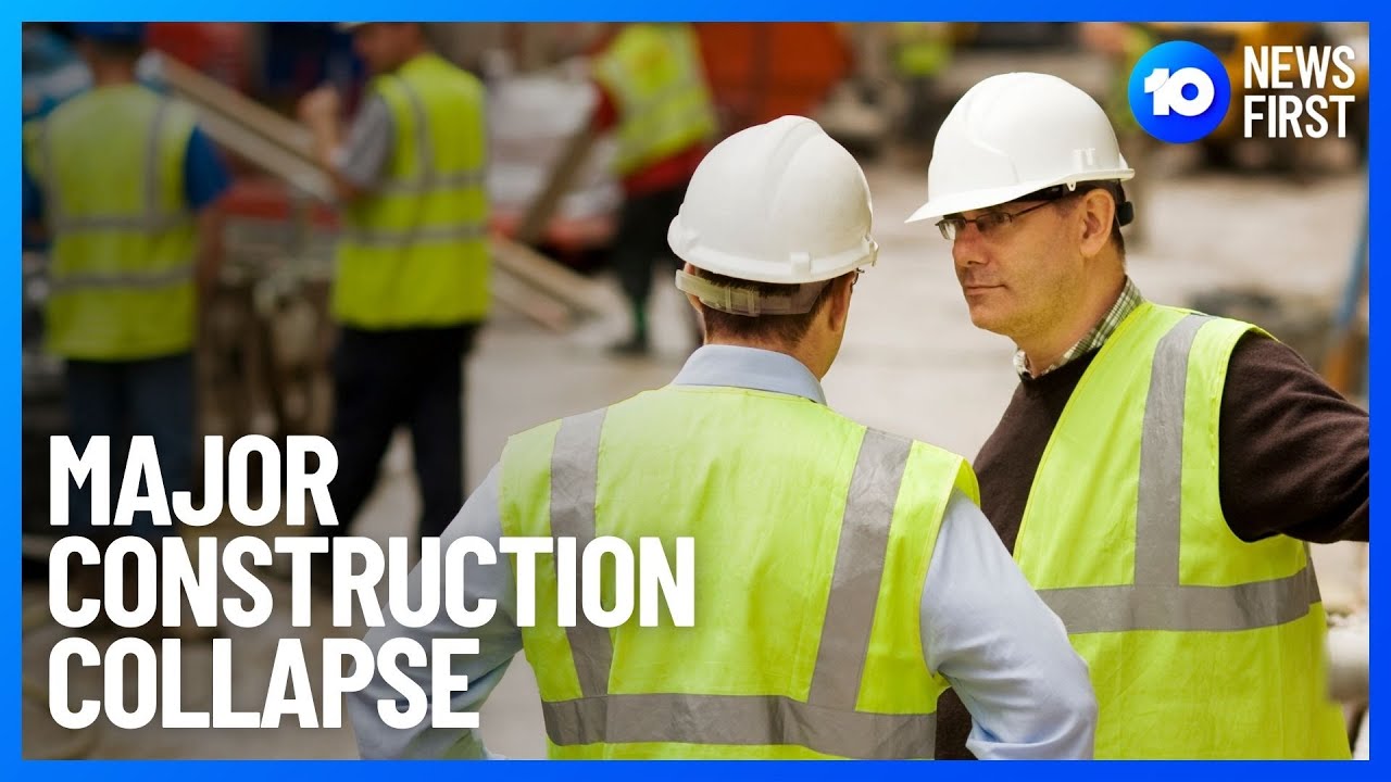 Probuild Collapse Sparks Construction Fears | 10 News First - YouTube