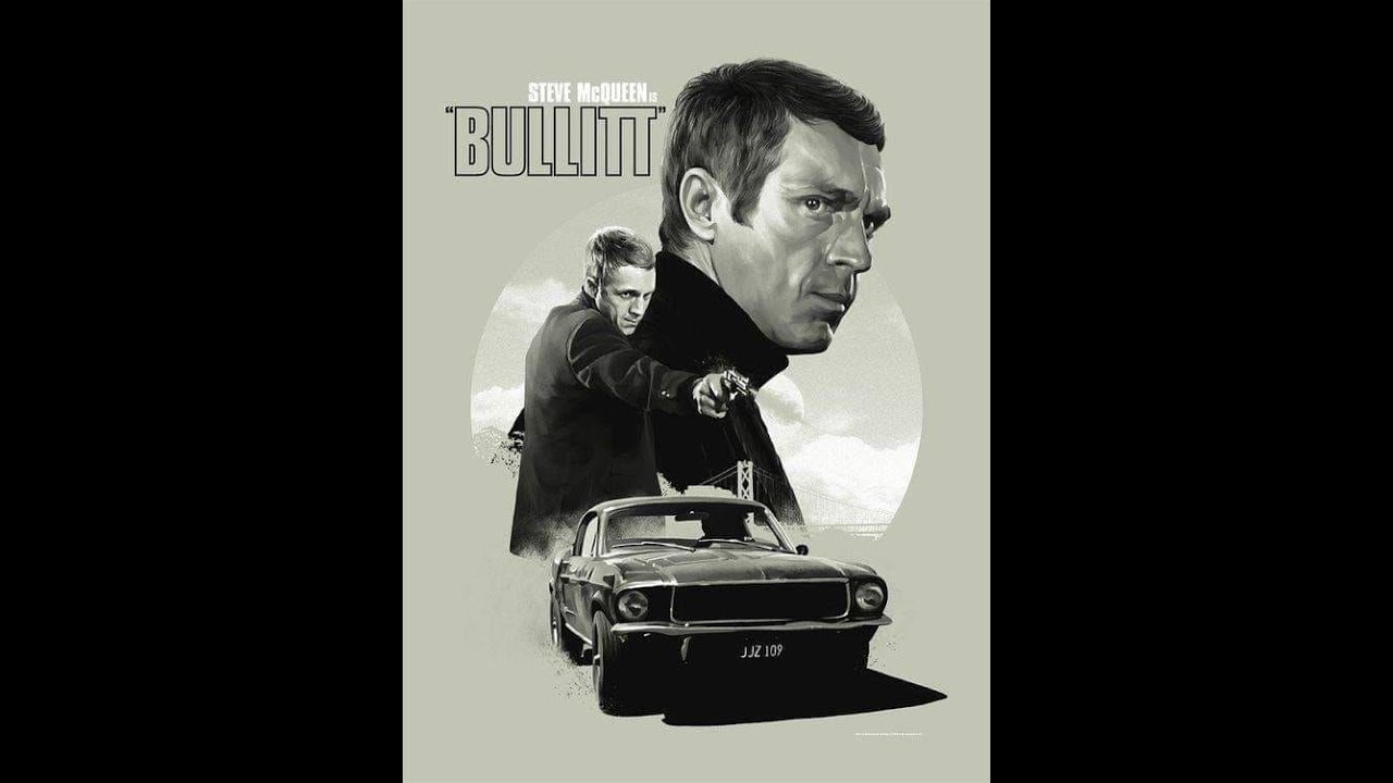 Steve McQueen Bullitt Poster - YouTube