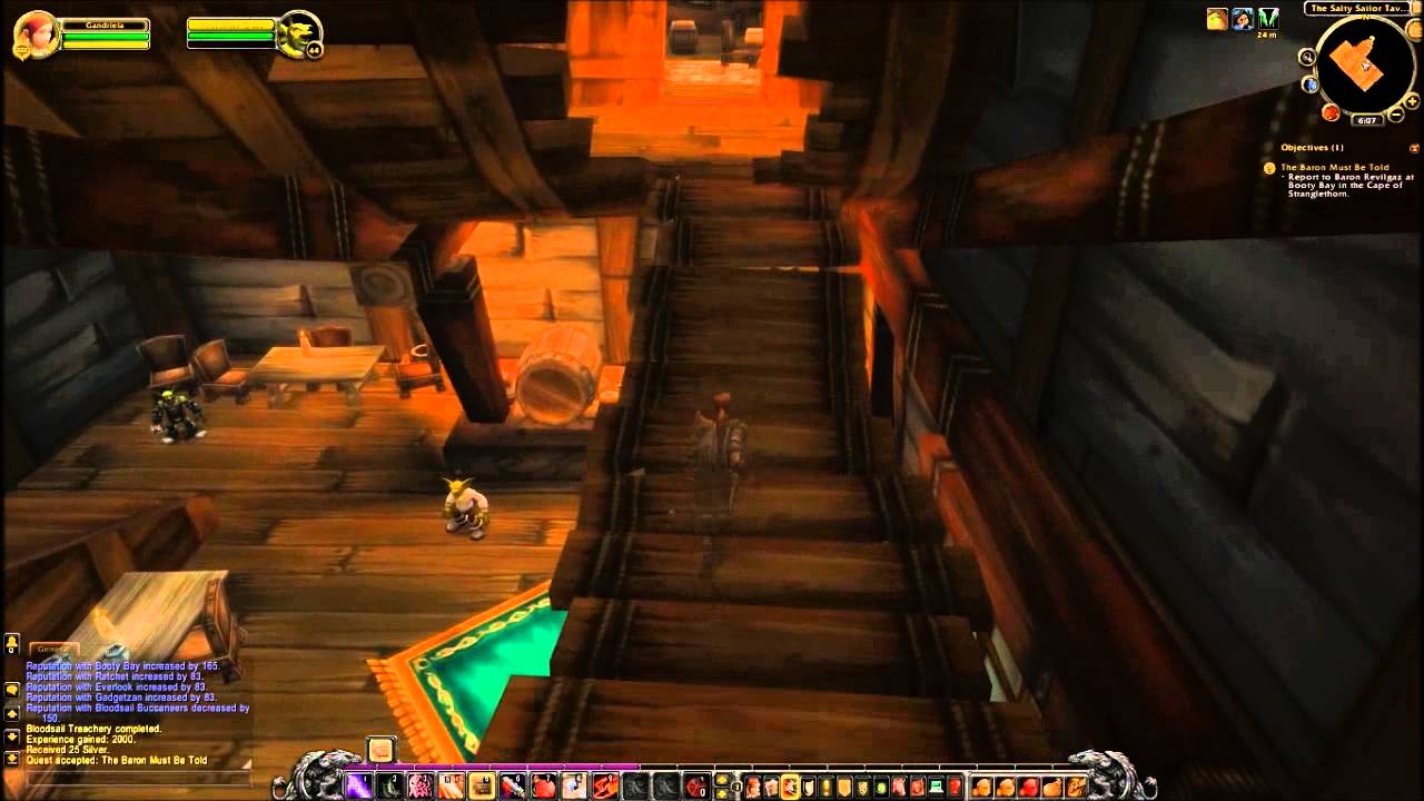 The Baron Must Be Told Quest - World of Warcraft - YouTube