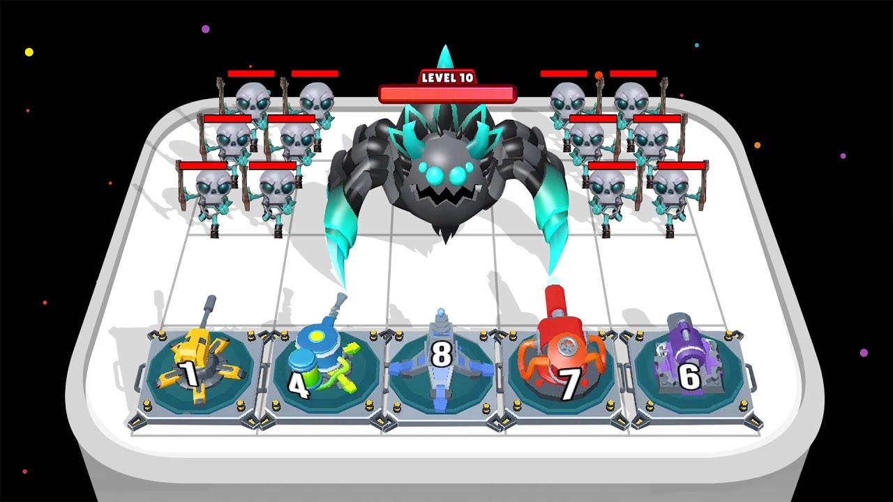 MERGE GUN: TOWER DEFENSE - Shooting Tower (Ammo Fever) Turret Merge ...