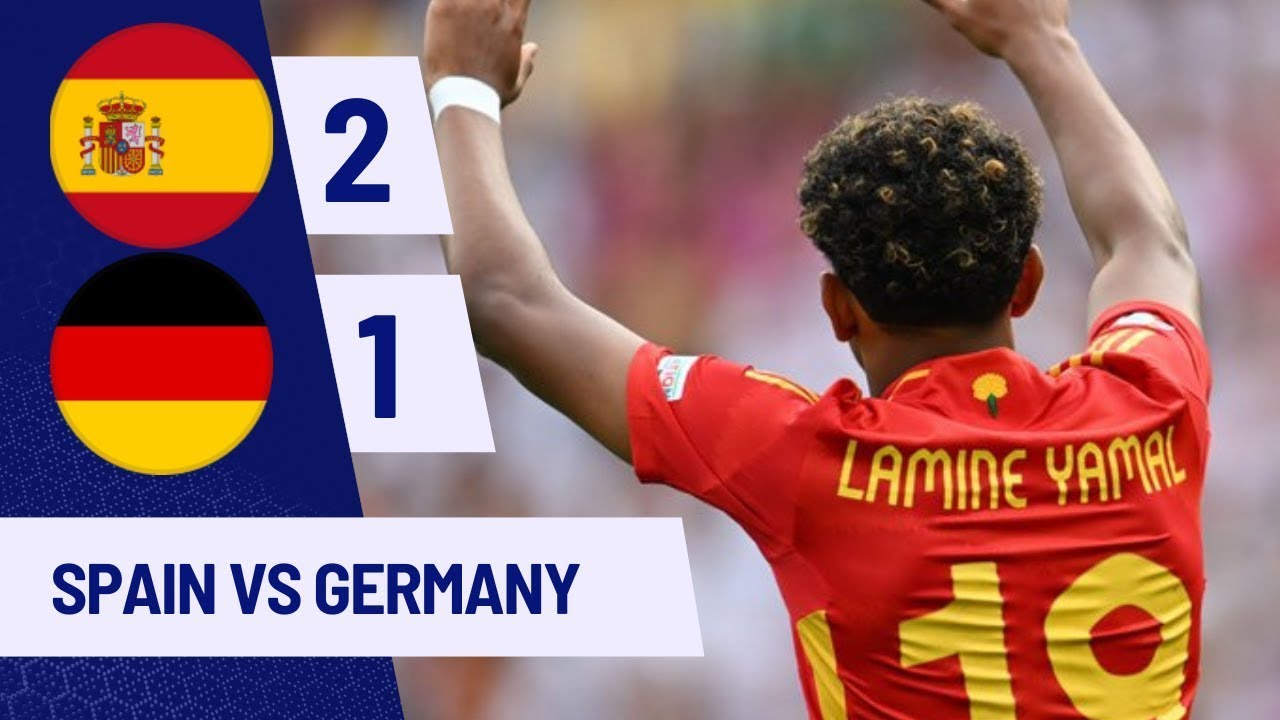 Spain vs Germany Highlights All Goals & Highlights - YouTube