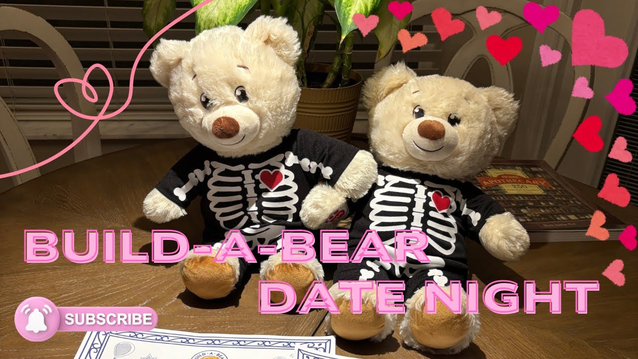 Build-a-bear date night with my boyfriend!! 💖 - YouTube