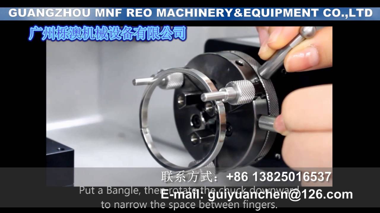 How to Engrave Inside of Bangle Magic 70 Magic CNC Metal Cutting ...
