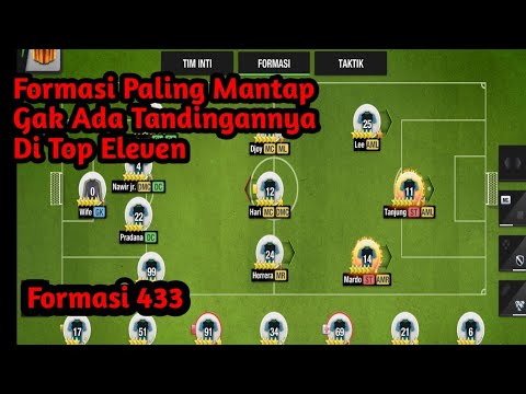 Formasi 433 Top Eleven - YouTube