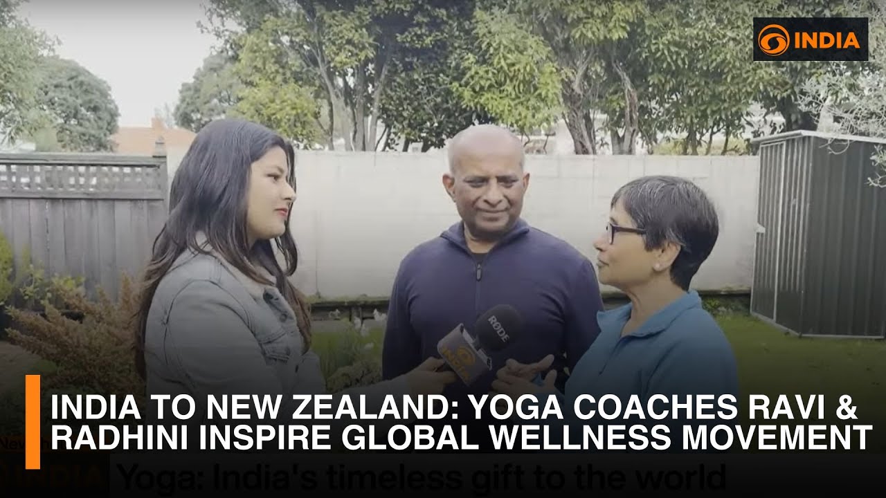 India to New Zealand: Yoga Coaches Ravi & Radhini Inspire Global ...