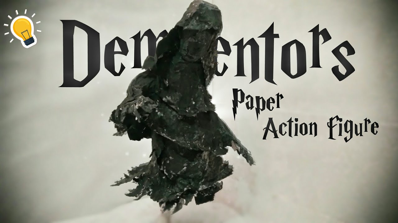 How To Make Harry Potter Dementor Action Figure Out Of Paper | AS ...
