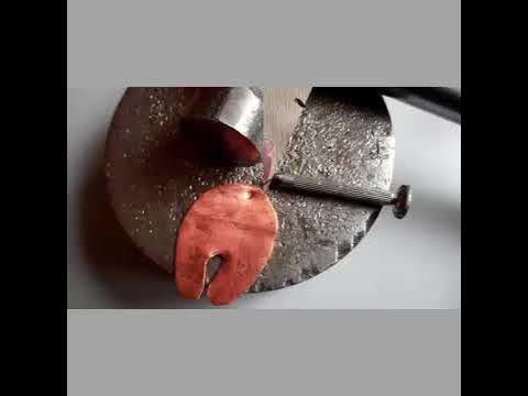#shorts МЕДВЕДЬ брелок-подвеска из меди. Полный МК на канале, ссылка в ...