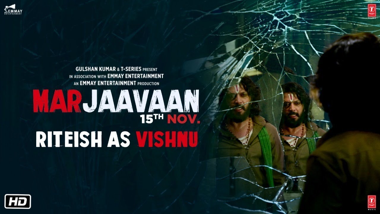 Riteish Deshmukh As Vishnu | Marjaavaan | Sidharth Malhotra,Tara ...