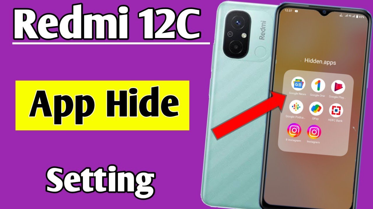 Redmi 12C Me App Hide Kaise Kare How To Hide Apps In Redmi 12c redmi-12c-me-app-hide-kaise-kare-how-to-hide-apps-in-redmi-12c
