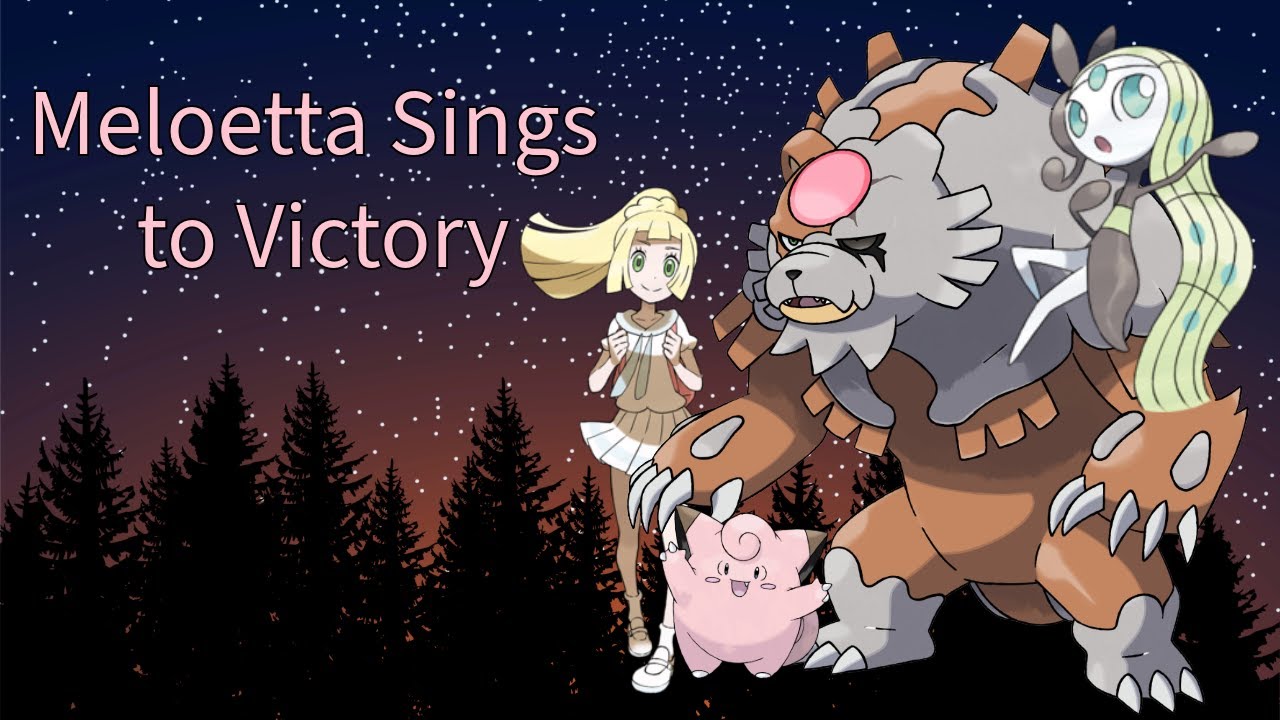 Meloetta Sings to Victory - YouTube