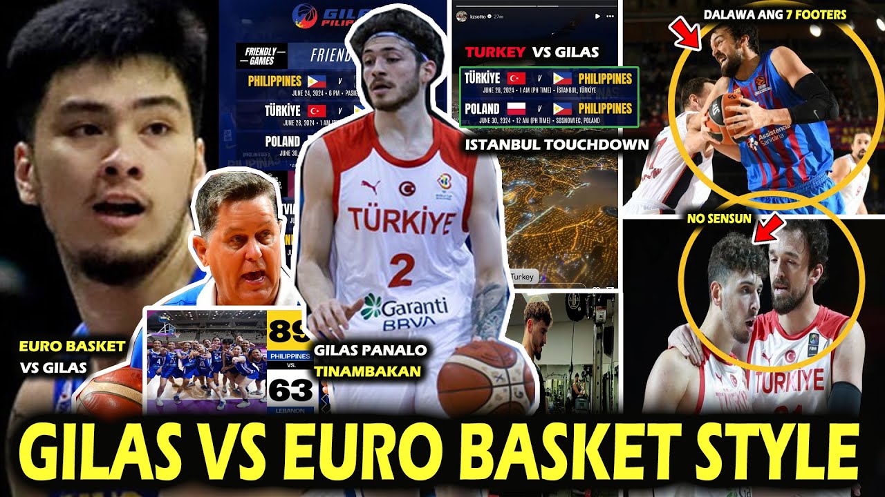 Matindi Gilas Laban sa Turkey Kai Sotto Gilas Bigs VS Twin Towers ng ...