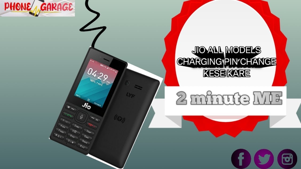 Keypad Mobile Charging Pin Replacement | Jio Keypad Charging ...