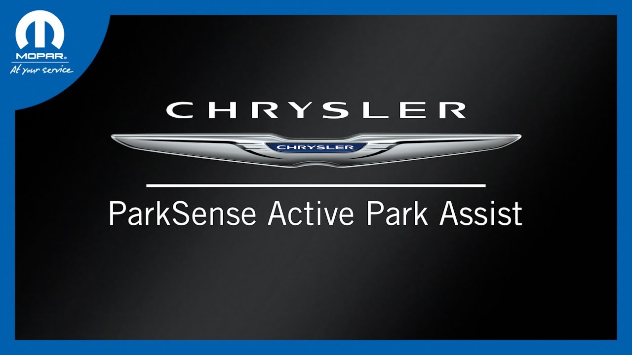 ParkSense Active Park Assist | How To | 2024 Chrysler Pacifica ...