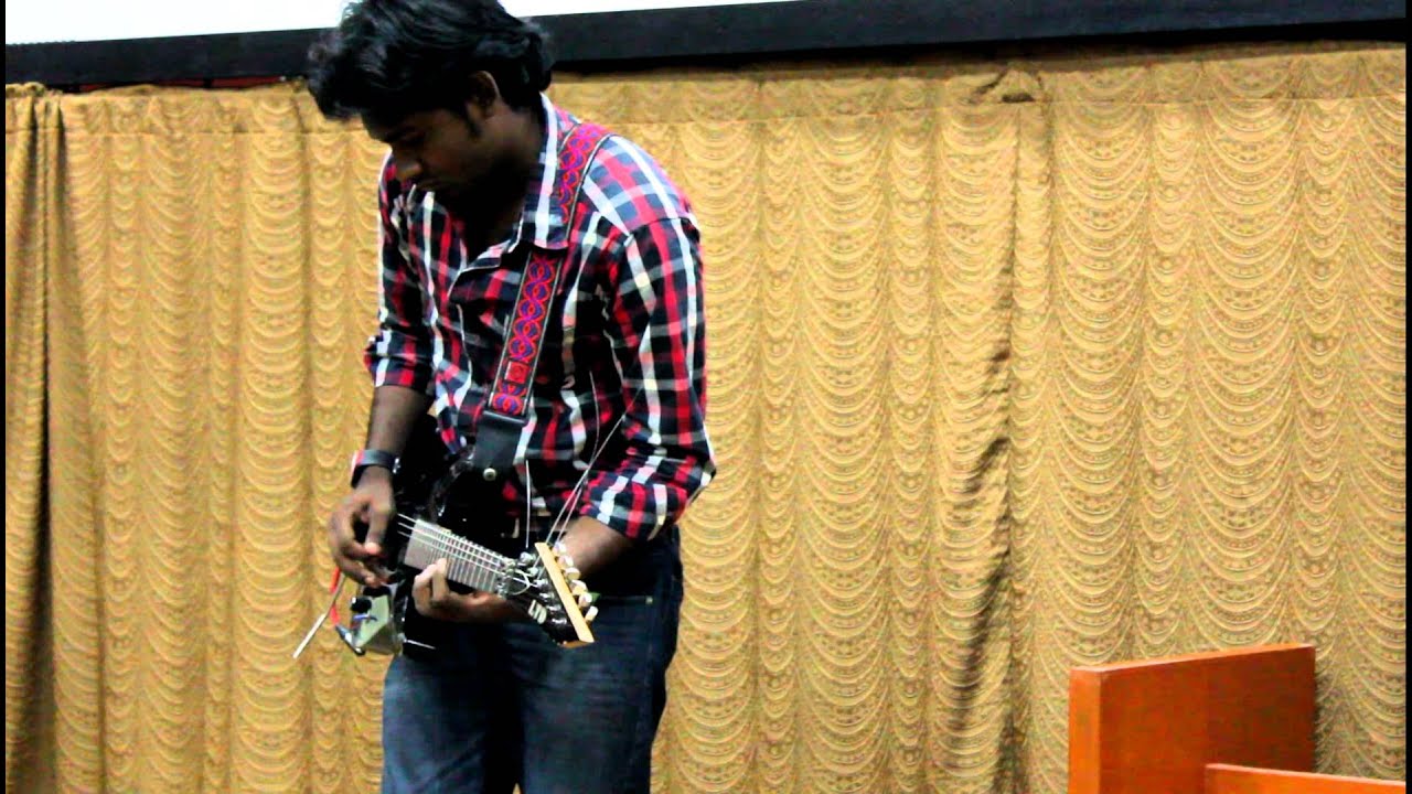 Our MCC Rockstar Pradeep David - Lead Guitar solo - YouTube
