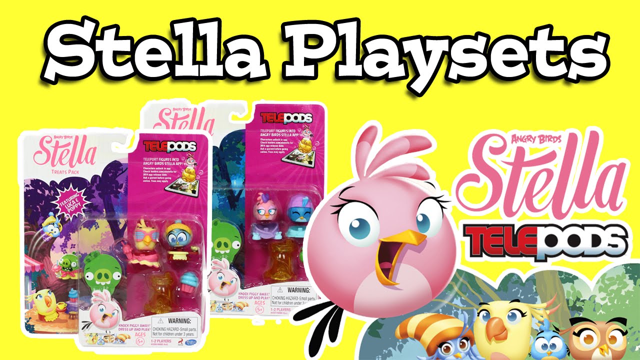 Angry Birds Stella Telepods Qr Codes